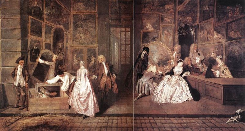 Rococo Painting Watteau
